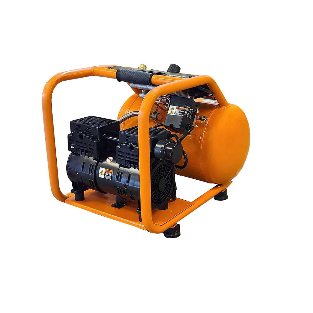 Quiet Air Compressor | Silent Operation | 3.24 CFM @ 90 PSI | 1.5 HP ...