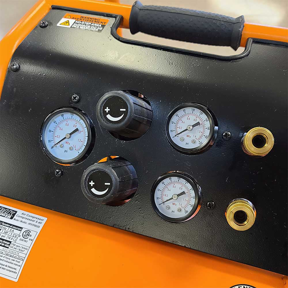 Quiet Air Compressor | Silent Operation | 3.24 CFM @ 90 PSI | 1.5 HP ...