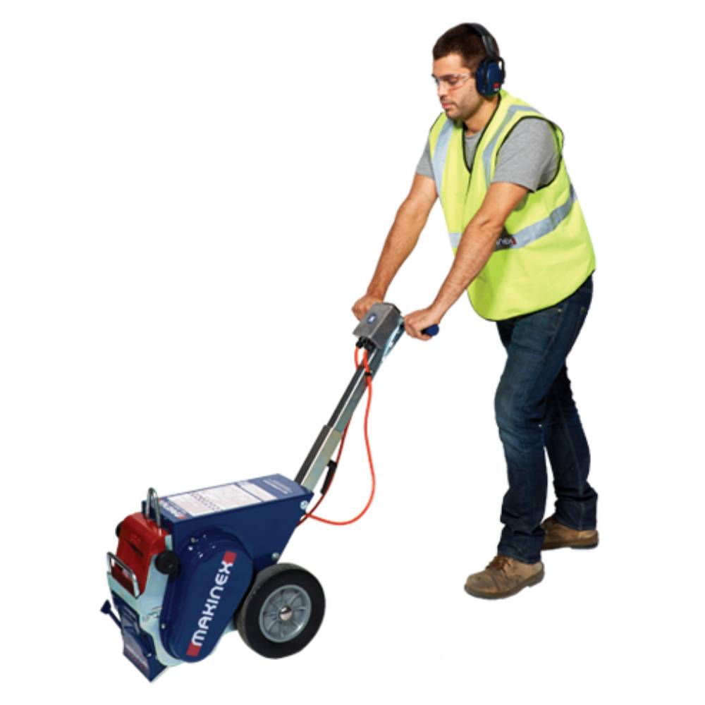 Vinyl Floor Stripper | ¾ HP Electric Motor | 35 lb Cutting Weight ...
