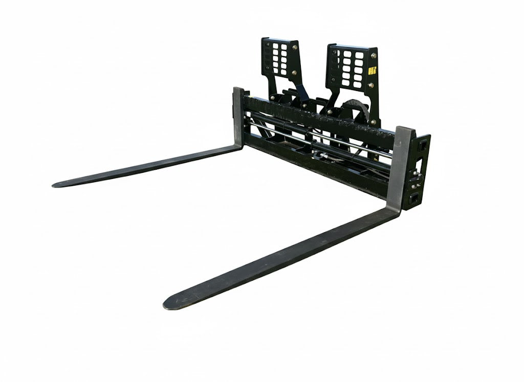 Skid Steer Pallet Forks Attachment – Walk-Thru Frame | Heavy-Duty ...